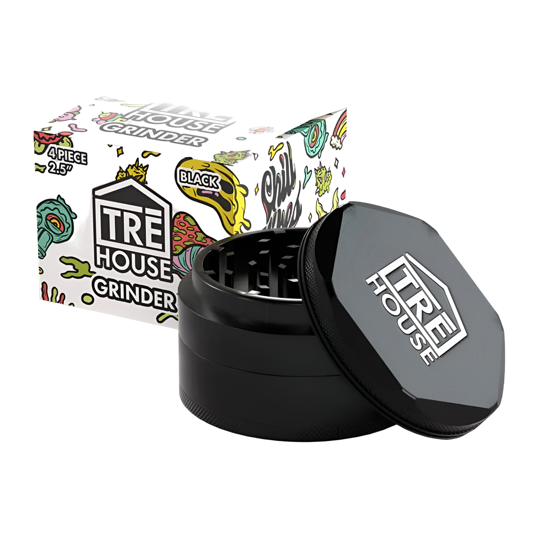 TRĒ House Grinder de Aluminio 4 Piezas | Bloommart – Bloommart Colombia