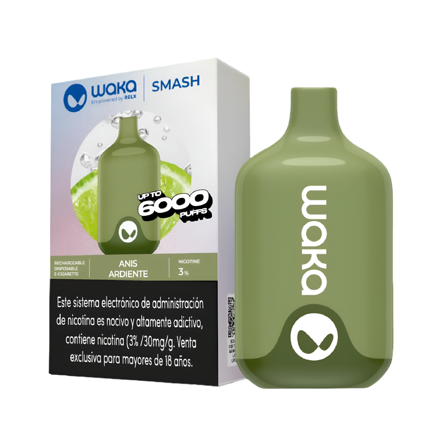 Vaporizador WAKA Smash 6K – 6000 Caladas | Bloommart – Bloommart Colombia