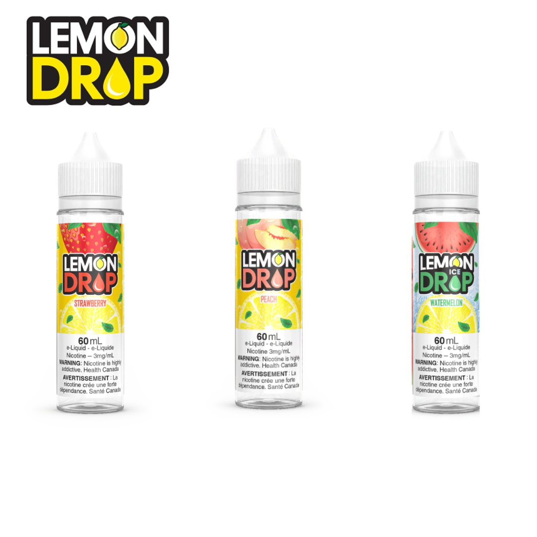 Lemon Drop Ice - E-Líquido de Base Libre, Frescura Frutal – Bloommart ...