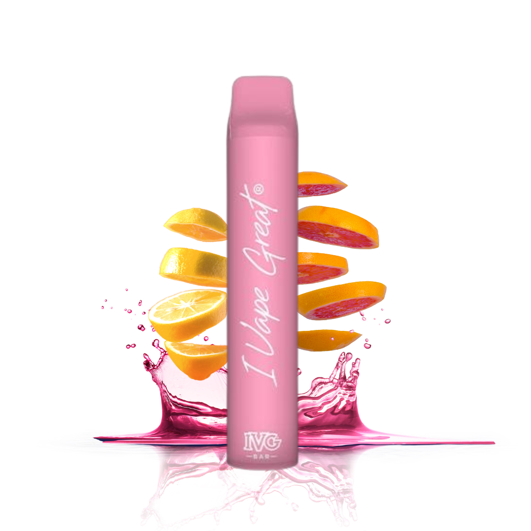 IVG 1000 Puff Pink Lemonade: Vapeo Refrescante y Sencillo – Bloommart ...