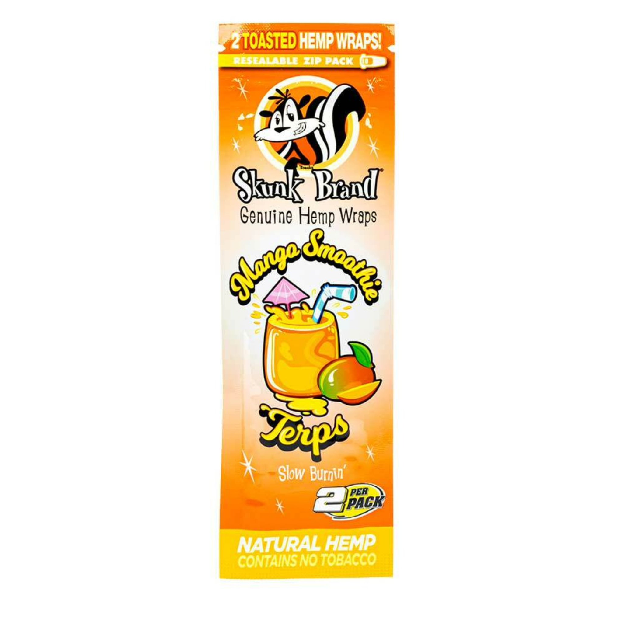 Blunts Skunk Brand Mango Smoothie Hemp Wraps: Placer Tropical ...