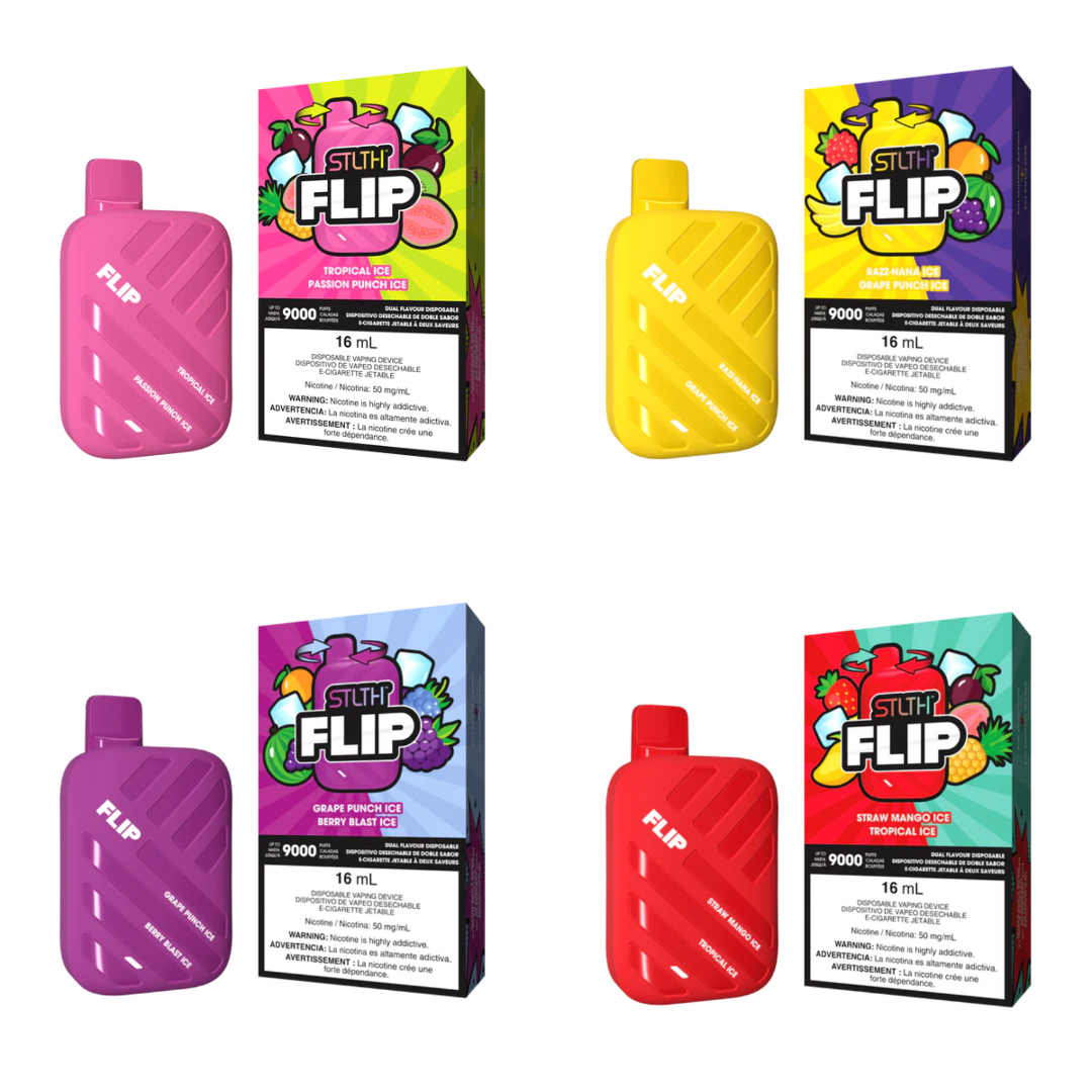 FLIP de STLTH - Dos Sabores en un Vapeador con 9000 Puffs – Bloommart ...