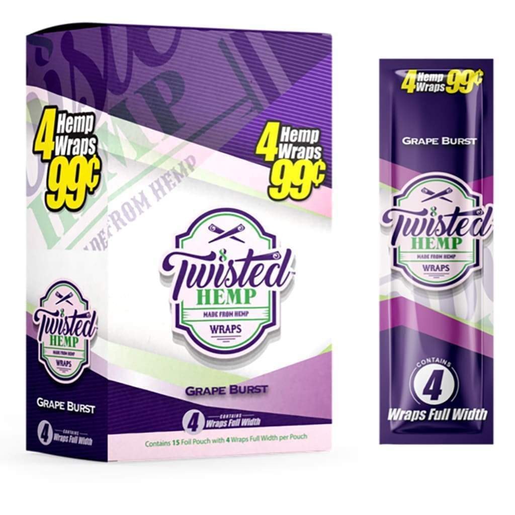 Twisted Hemp | Grape Burst (Sabor a uva) | Tienda para fumadores ...